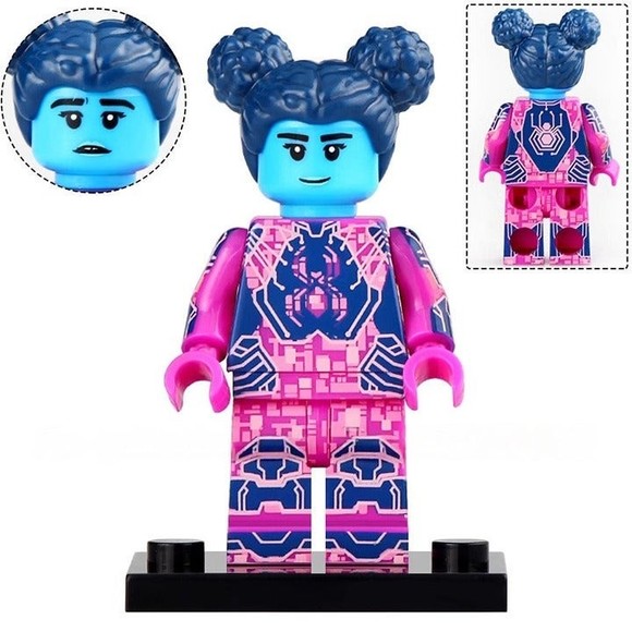 Toys | Spiderbyte Minifigure Custom Spiderman Atsv Spiderverse Figure ...
